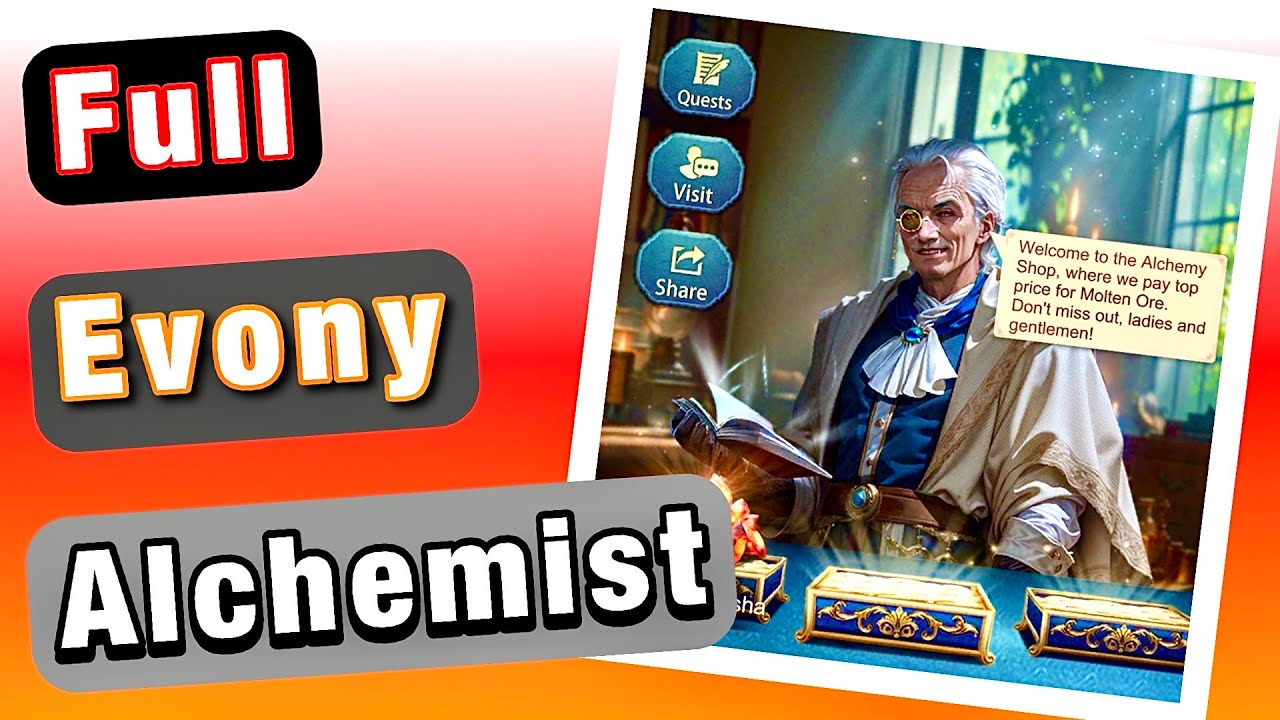 Evony's Alchemy Shop: New Event Breakdown! - YouTube