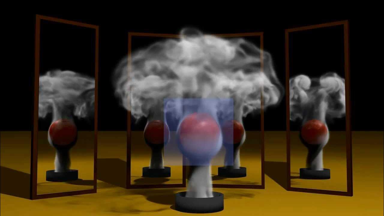 Large-scale Fluid Simulation Using Velocity-vorticity Domain Decomposition - YouTube