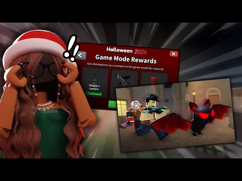 I finally completed the MM2 Vampire Game Mode Rewards! - YouTube