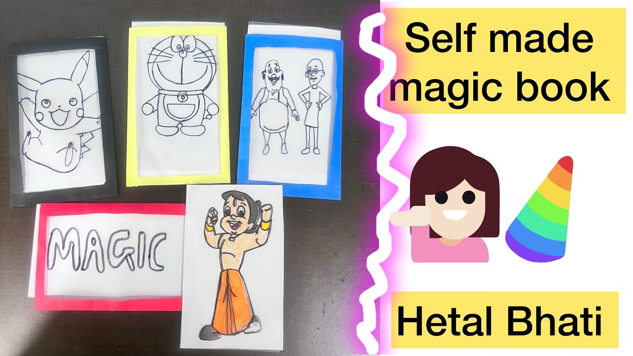 Paper craft || Easy magic book making || Diy || fun learning ...