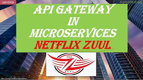 Netflix-zuul api gateway - YouTube