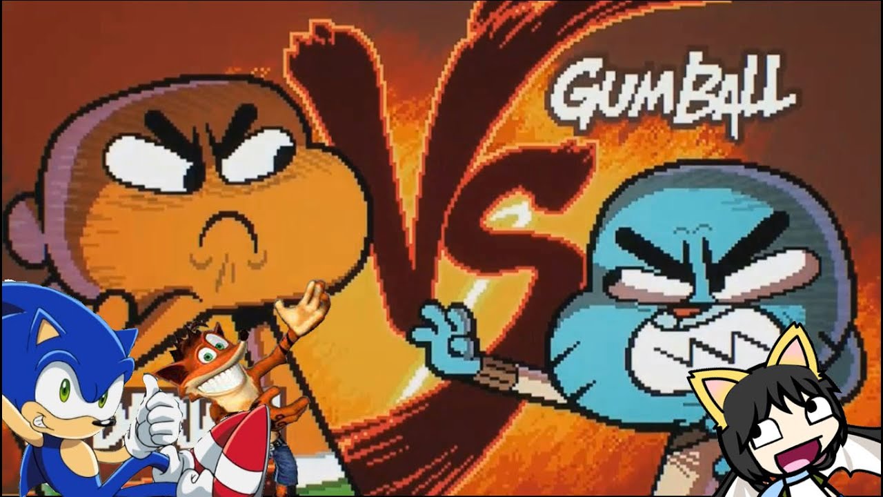 Gumball VS Darwin Version Mortal Fighter Kombat - YouTube