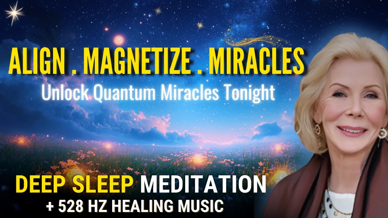 Attracts Miracles While You Sleep | Louise Hay's Deep Sleep Meditation ...