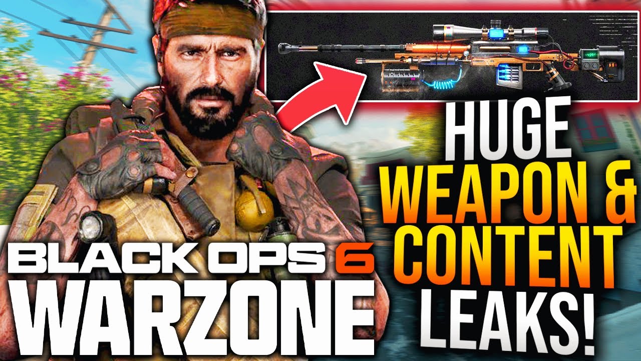 WARZONE: New WEAPON UPDATE LEAKS, BLACK OPS 6 CONTENT, & More! (BO6 ...