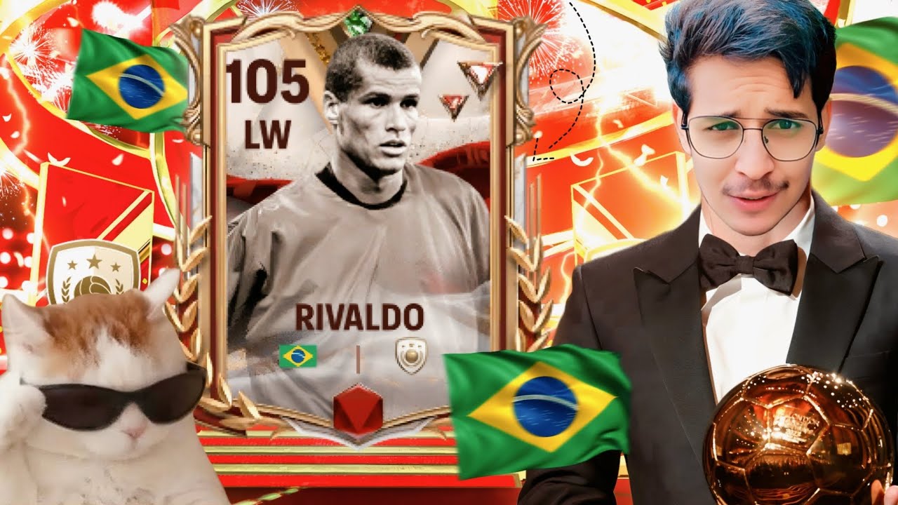 NEW RIVALDO ICON IS HERE IN FC MOBILE! H2H GAMEPLAY AND REVIEW - YouTube