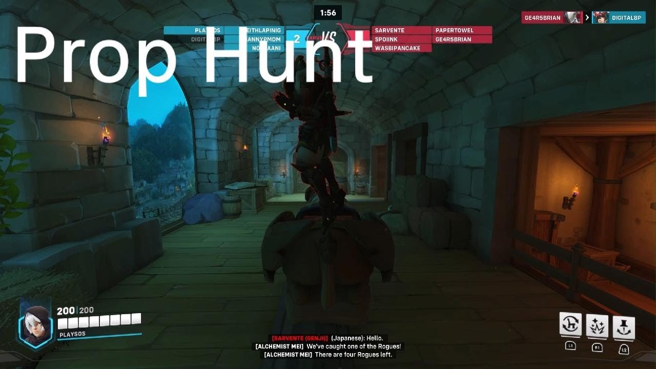 Overwatch 2 S8 Prop Hunt Eagle - YouTube