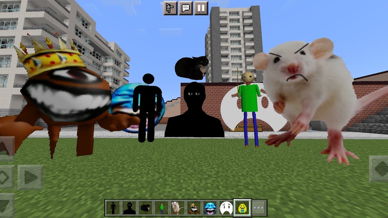 [NEW Nextbots] Nico's Nextbots v3 Addon in Minecraft pe - YouTube