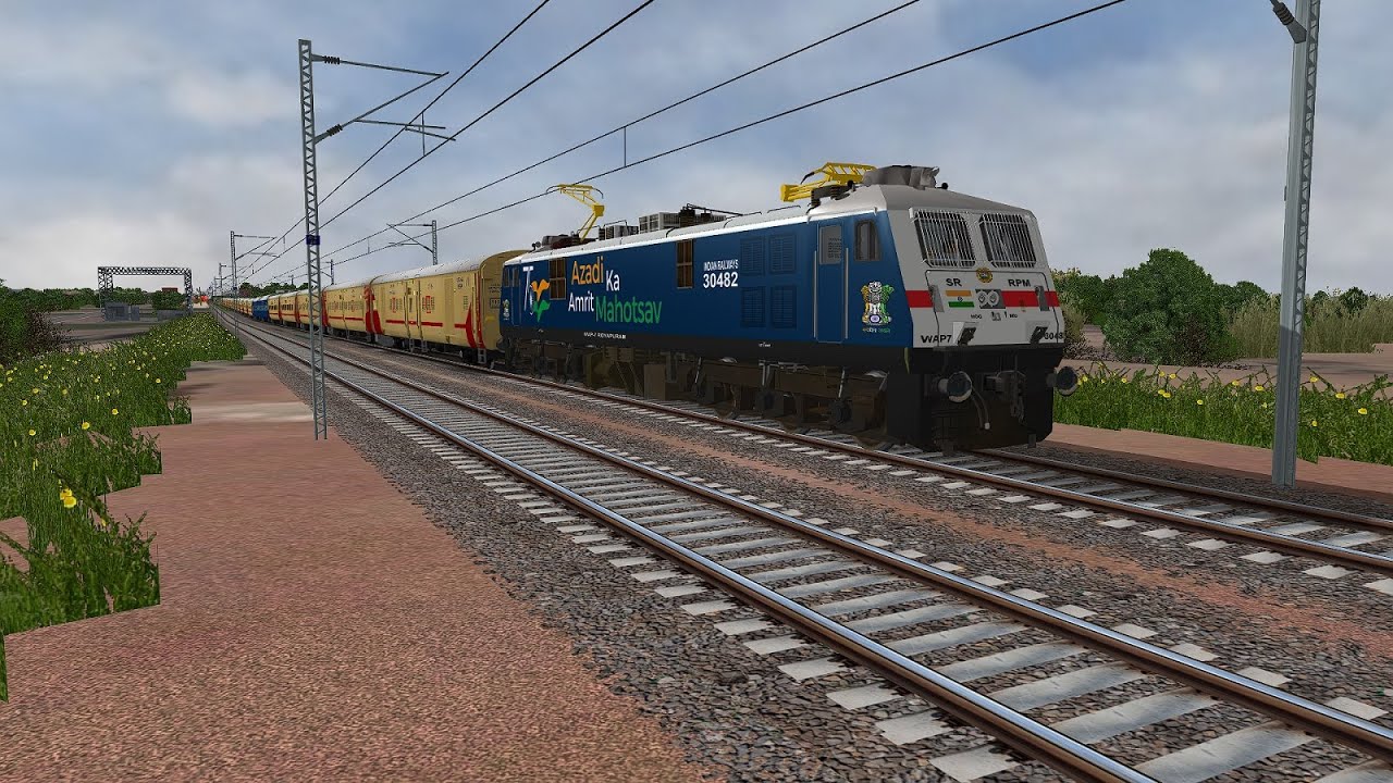 12689 - MAS NCJ WEEKLY SF EXPRESS part 5 (OpenRails/MSTS) - YouTube