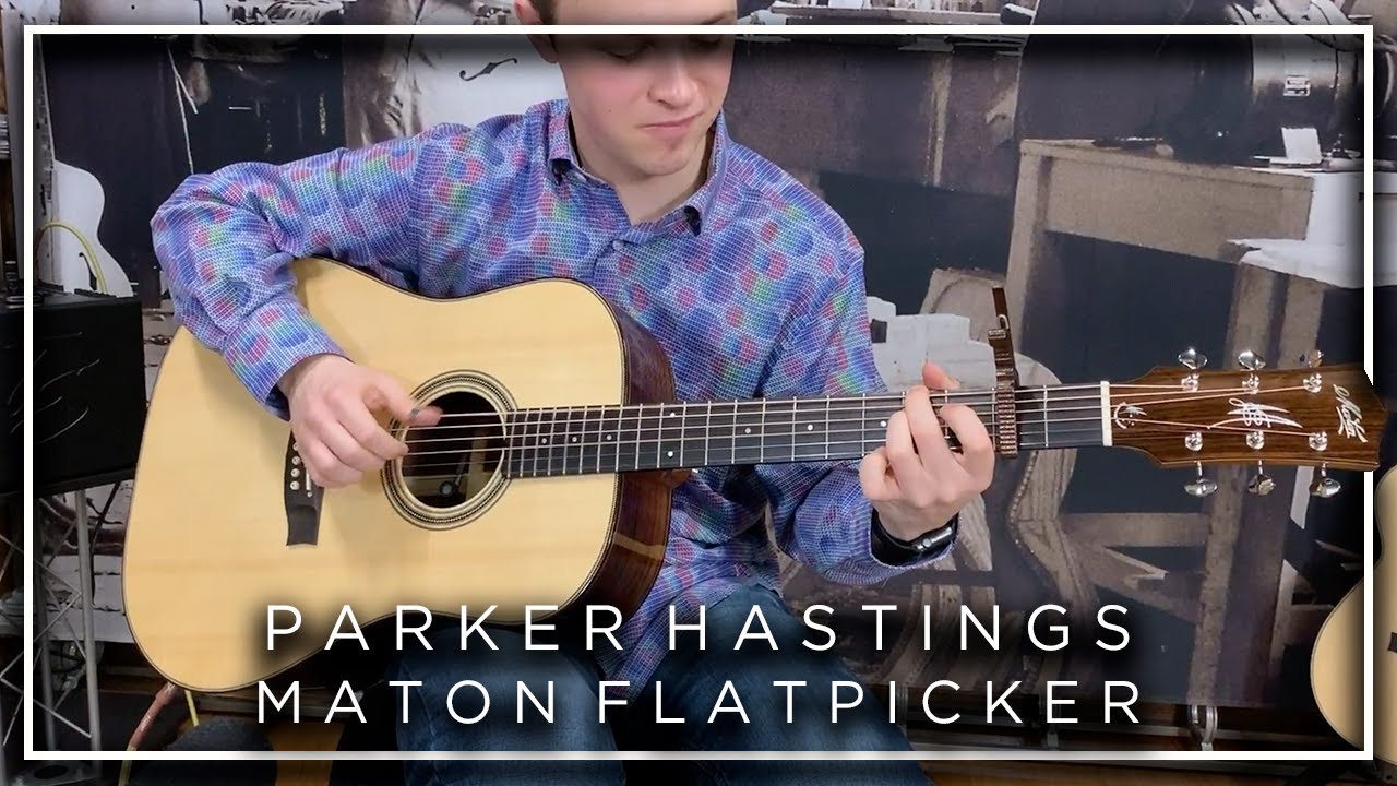 Parker Hastings - "Cherokee Shuffle" (Maton Custom Shop Flatpicker ...