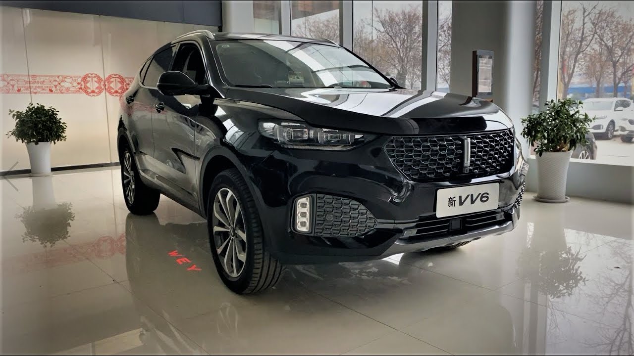 2020 Great Wall WEY VV6 Walkaround- China Auto Show（2020款长城魏派 VV6，外观与内饰实拍） - YouTube