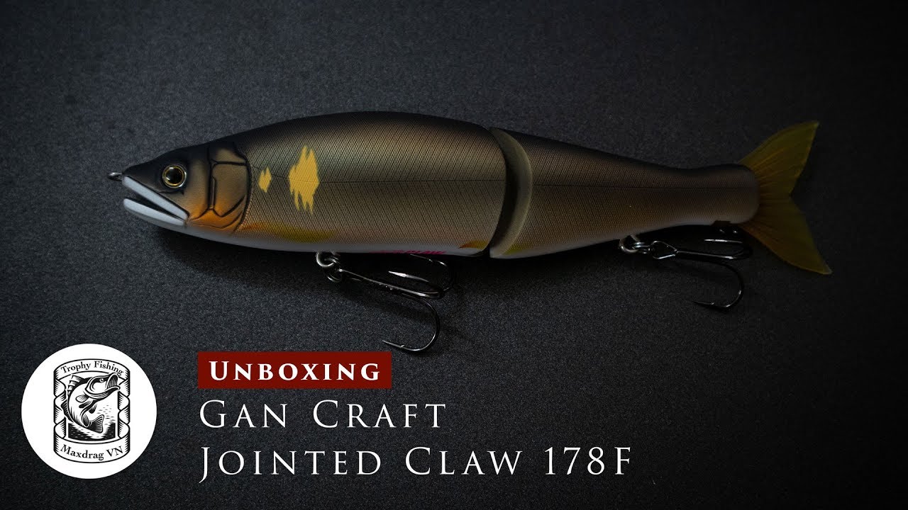 Vlog 08 - Unboxing Gan Craft Jointed Claw 178F Sabi Ayu - YouTube