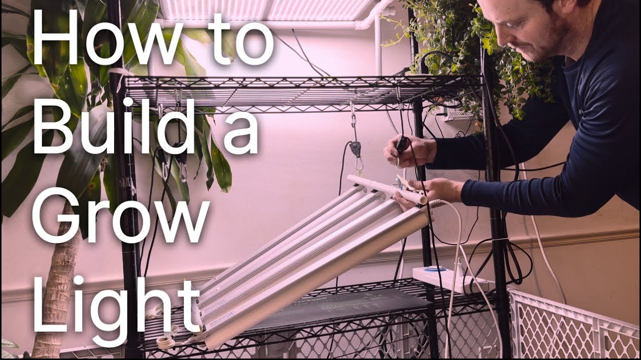 Building A Grow Light - YouTube