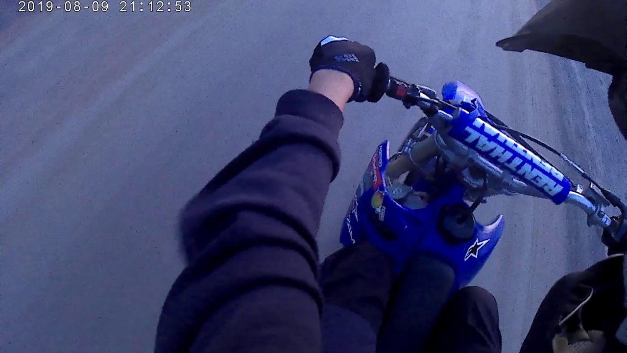 Yamaha yz 85 HGS exhaust - YouTube