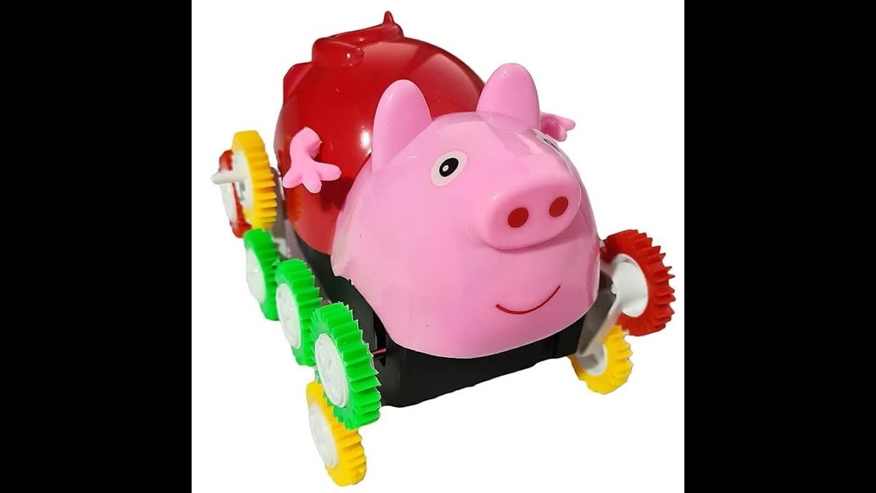 PEPPA PIG CAR/LORRY TOY FOR 3+ YEARS KIDS ELECTRONIC BATTERY OPERATED ...