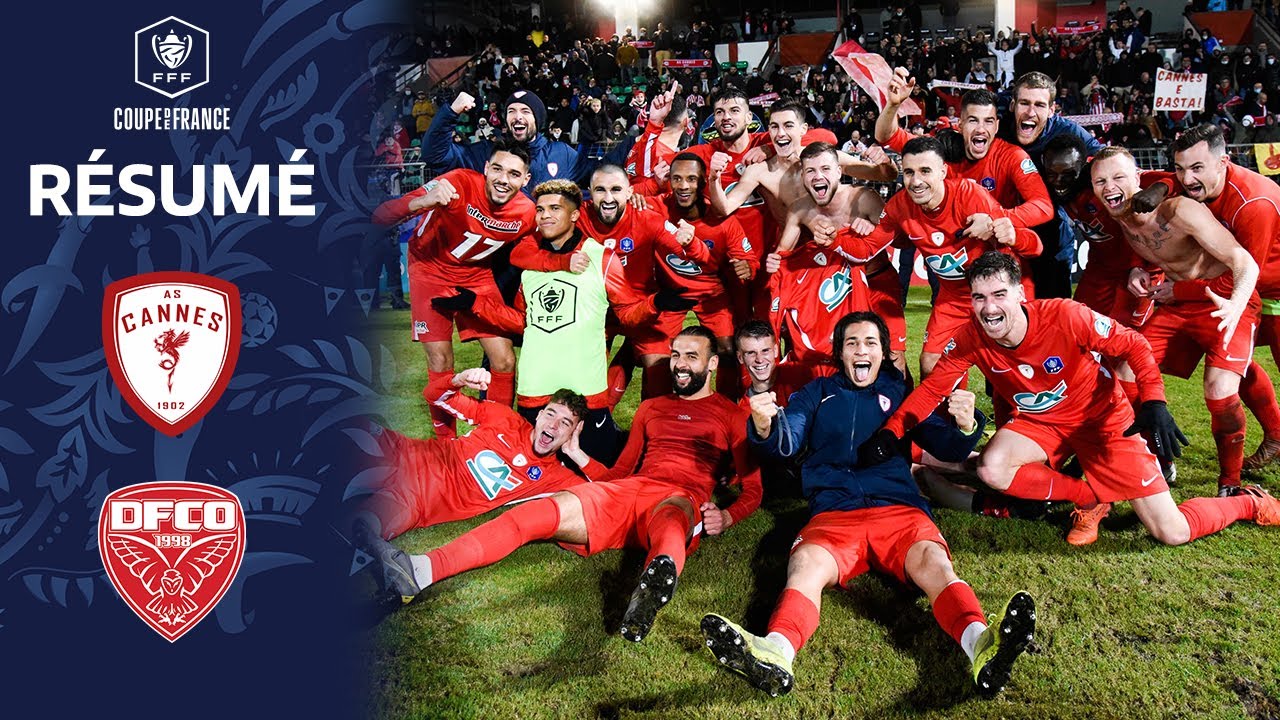 32es I Le nouvel exploit de l'AS Cannes I Coupe de France 2021-2022 ...