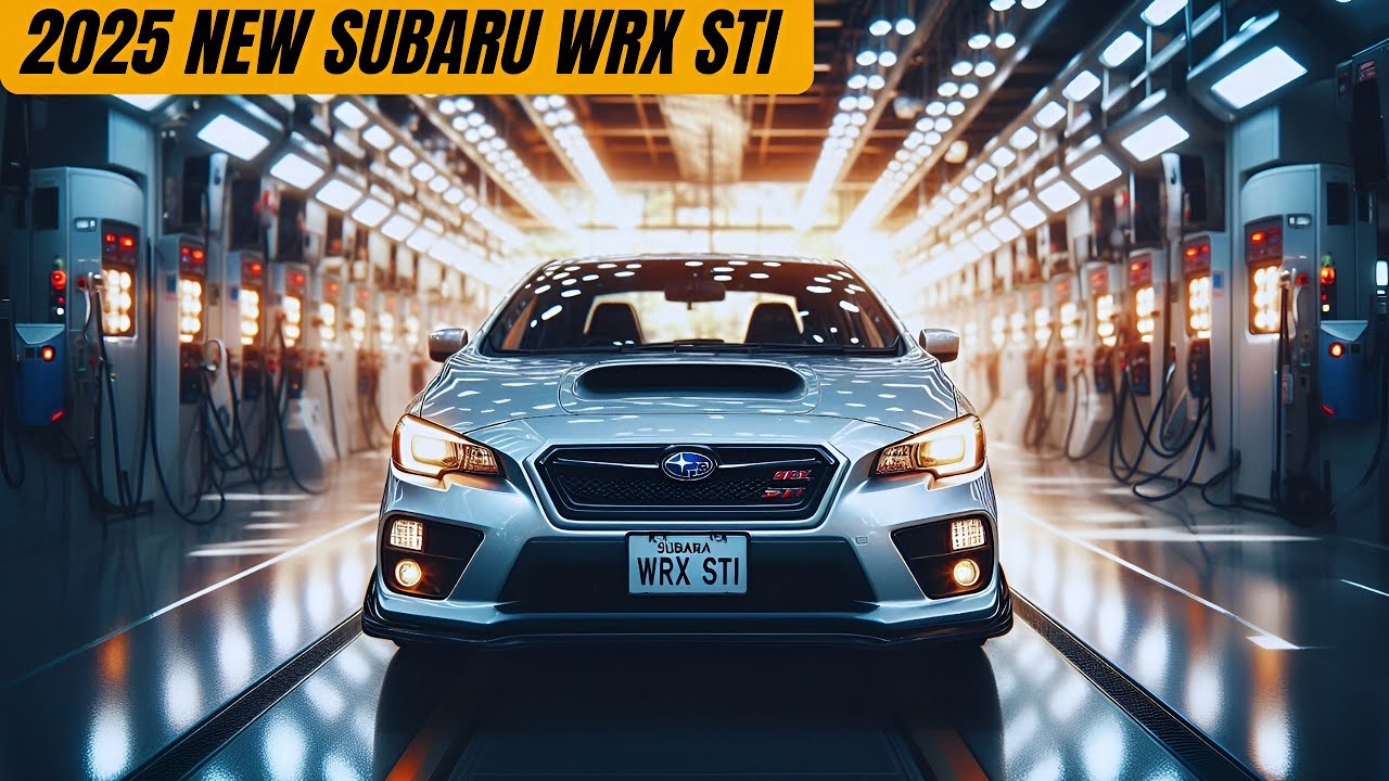 Finally 2025 Subaru WRX STI Officially Revealed - Here Are The Details ...