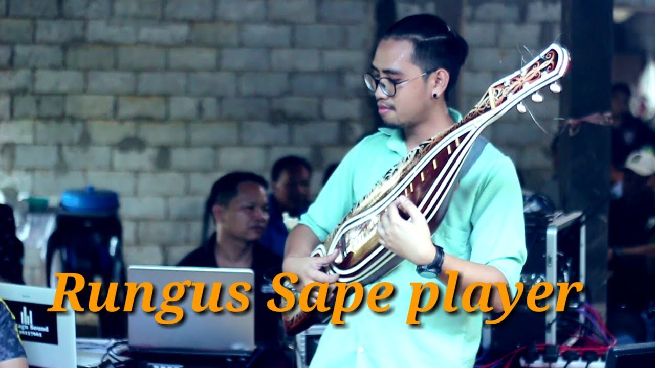 Rungus Dayak Sape Players live Wedding— addy and bibie_kudat Sabah ...
