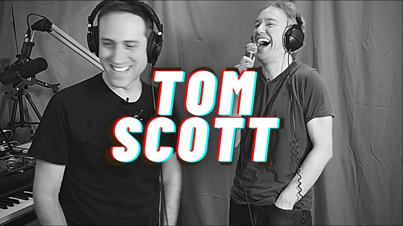 TOM SCOTT came to my studio! I made music out of his voice! - YouTube