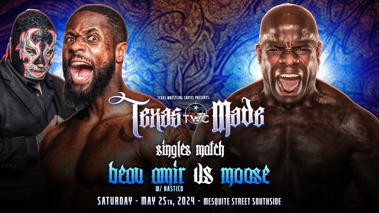 Moose vs. Beau Amir w/ Nastico [FULL MATCH] |TWC Presents: TEXAS MADE ...