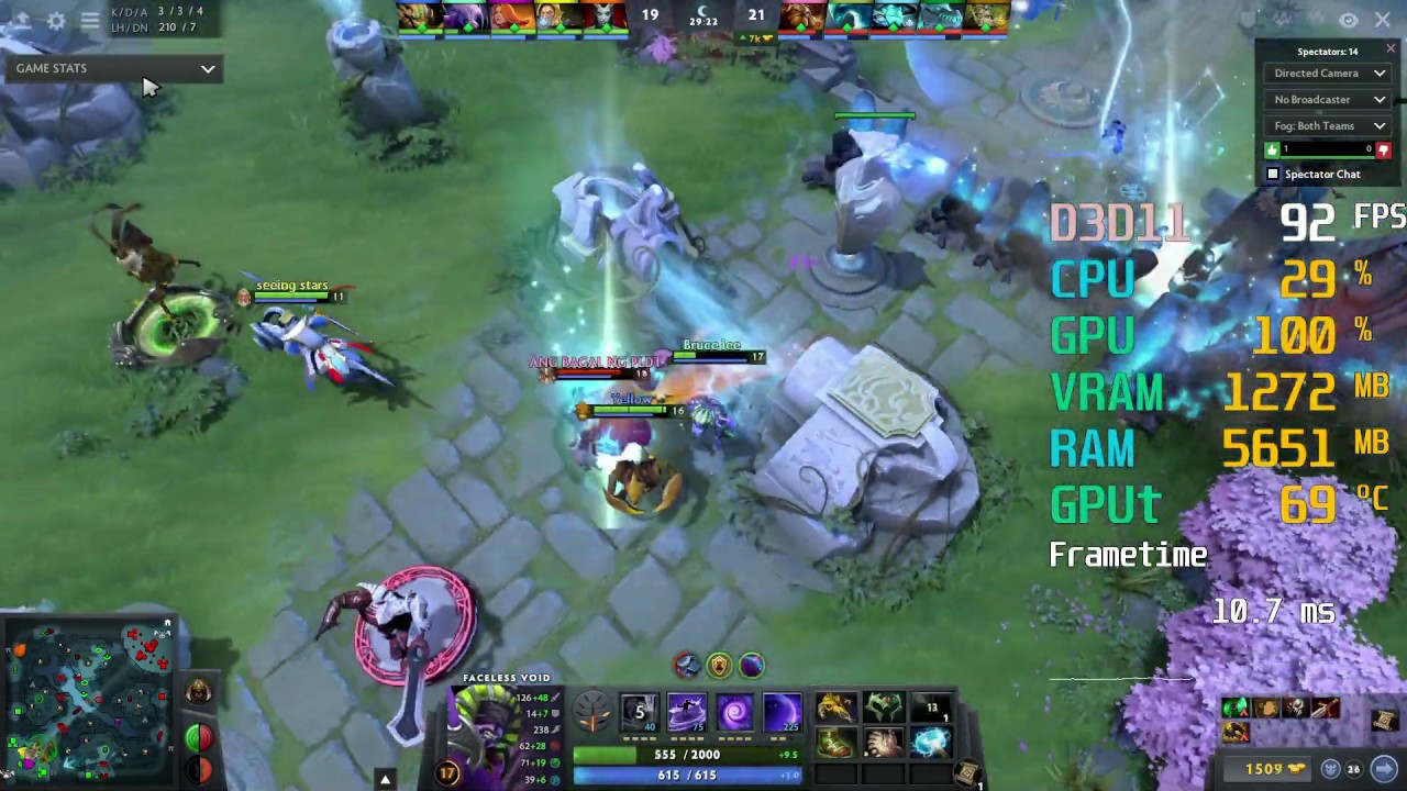 AMD Radeon RX 560 -- AMD Ryzen 5 3600 -- Dota 2 FPS Test - YouTube