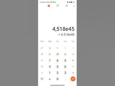 HOW TO SHOW INFINITY ON CALCULATOR ? 🤔🤔 - YouTube
