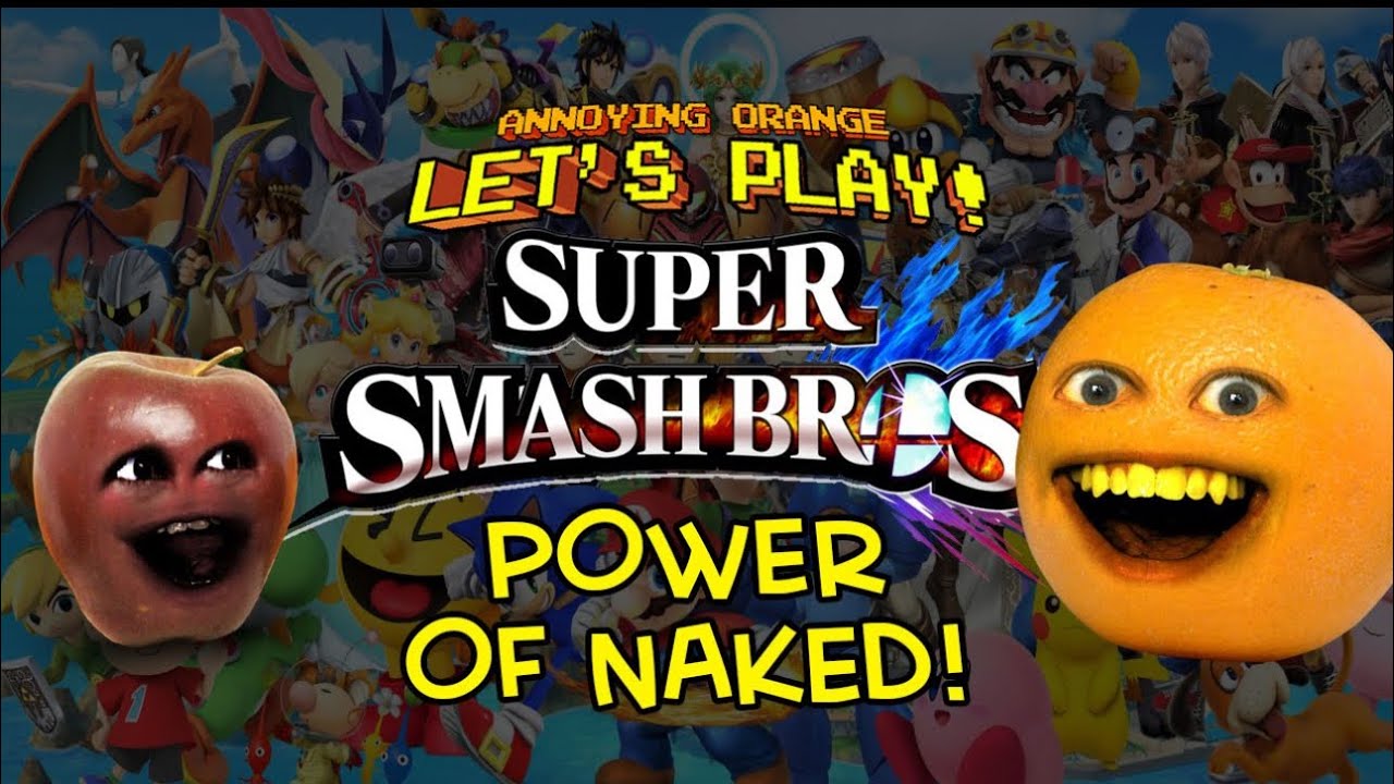 Orange plays Midget Apple in Super Smash Bros - YouTube