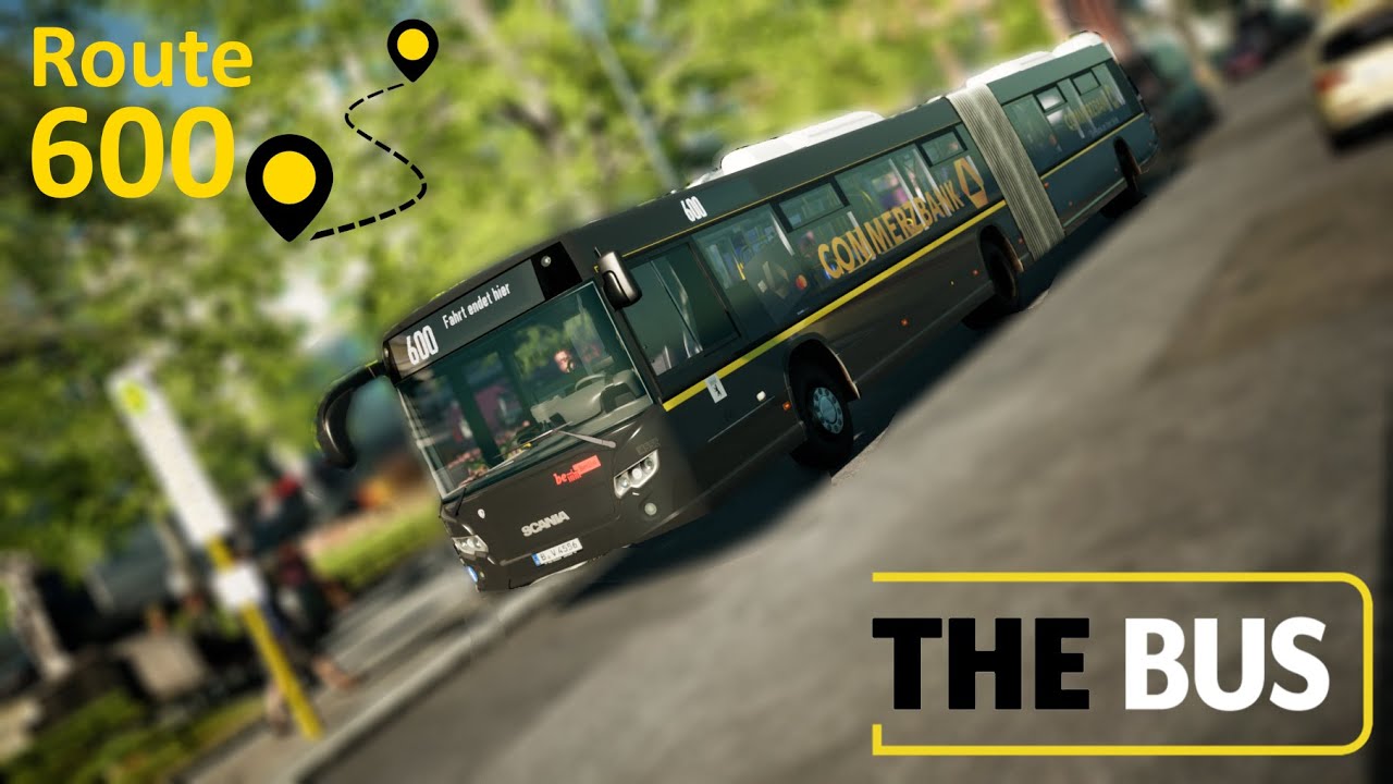 Der Beste Bus Fahrer auf THE BUS | Bank Bus Lackierung | Route 600 | XL ...