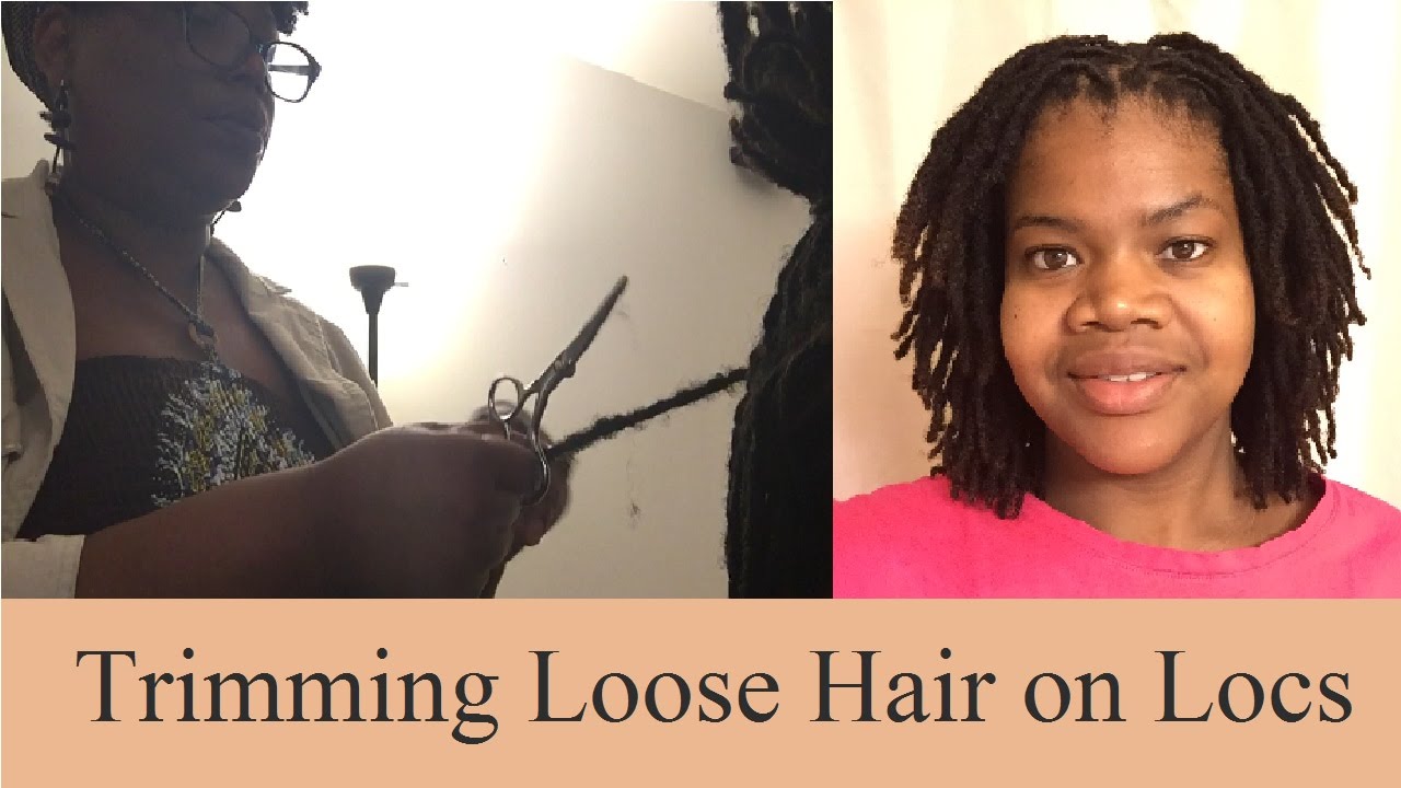Loc Grooming: Pruning and Trimming Hair on Locs - YouTube