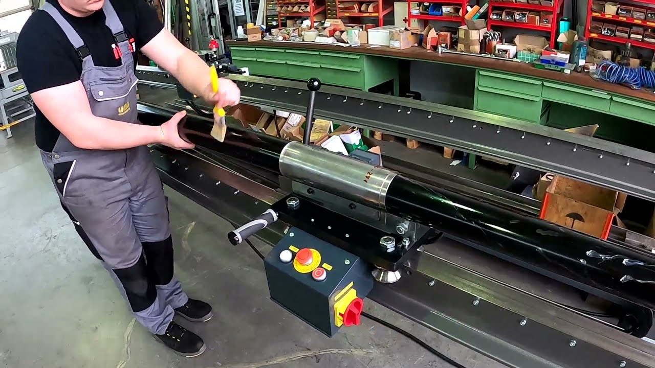 Lima machines / SL-3 -W & SUS & PE 1 length 4 meter - YouTube