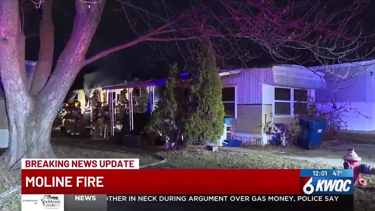 Moline fire update - YouTube