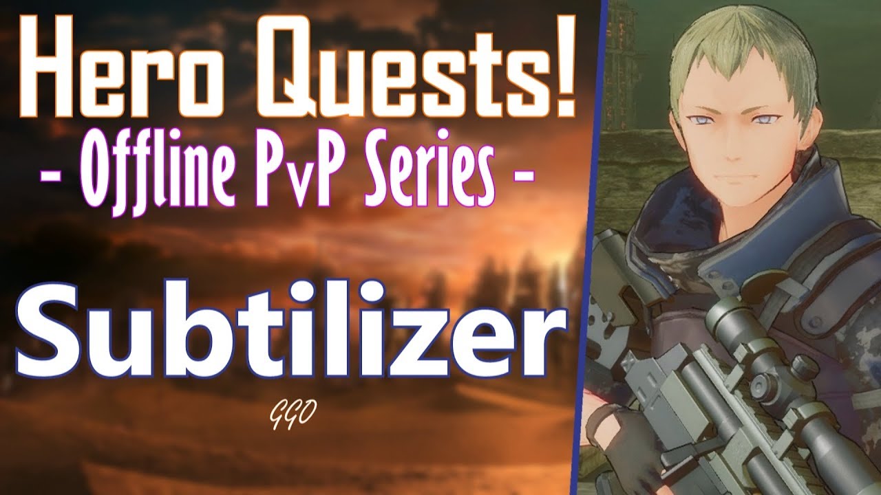 Sword Art Online Fatal Bullet Hero Quest | Subtilizer - YouTube