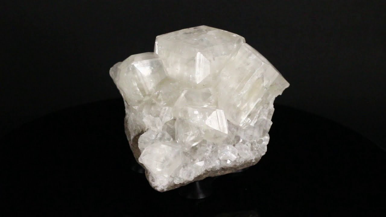 Calcite on Matrix - YouTube