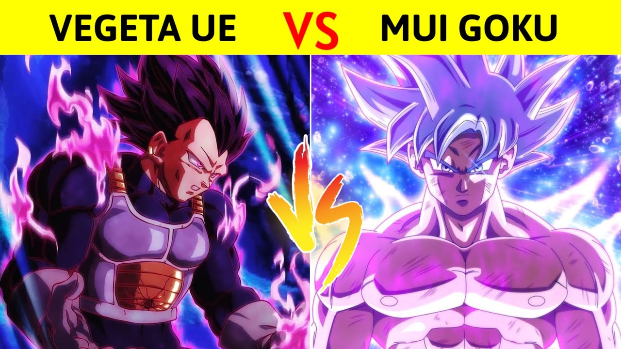 VEGETA UE VS MUI GOKU | क्या हो जब Dragon ball के दो सबसे शक्तिशाली ...