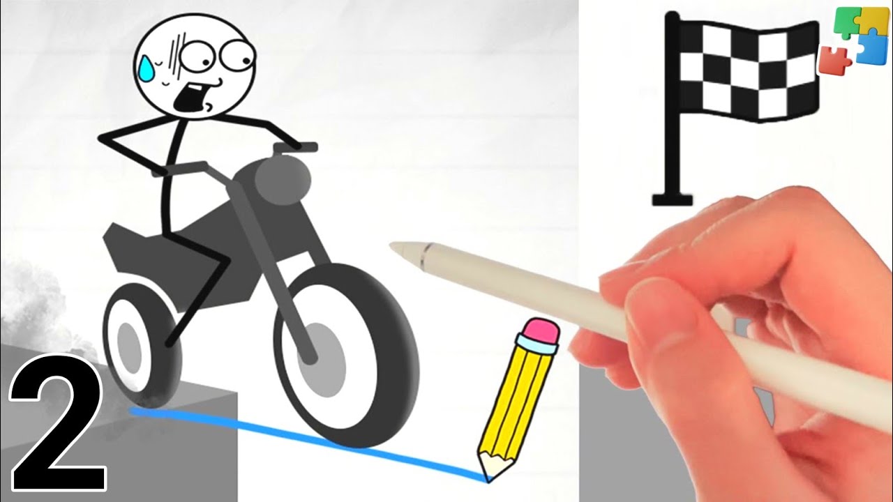 Draw Bridge Puzzle Challenge | Drawing Puzzle Game | Bridge Drawing ...