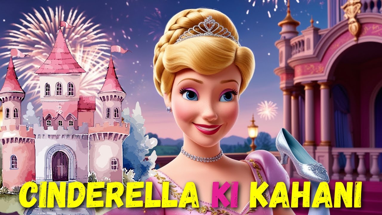 cinderella | cinderella cartoon | cinderella story |Urdu/Hindi Kahaniya ...