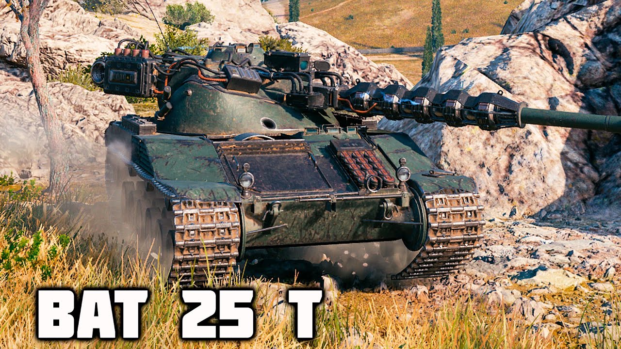 Bat.-Châtillon 25 t WoT – 4Kills, 9,1K Damage - YouTube