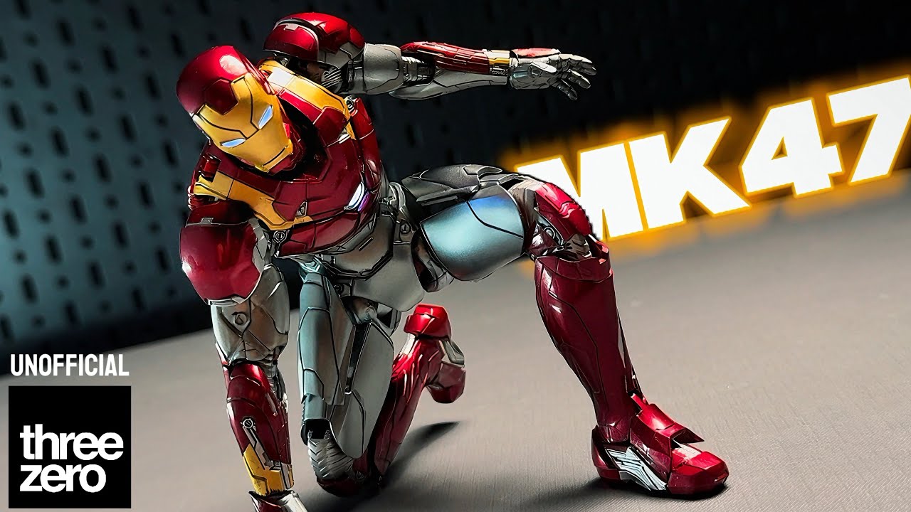 threezero IRON MAN MARK 47 adalah Mimpi buruk 🙄 - YouTube