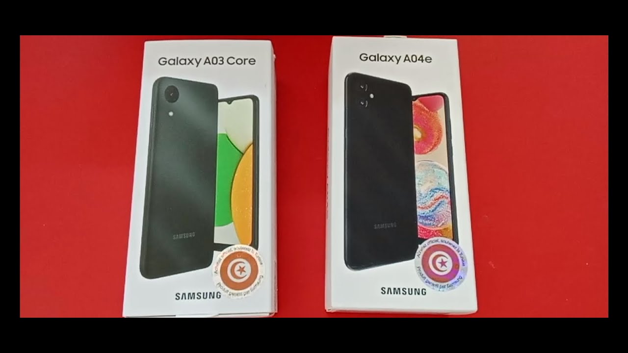 Samsung Galaxy A04e vs Samsung Galaxy A03 core : speed Test - YouTube