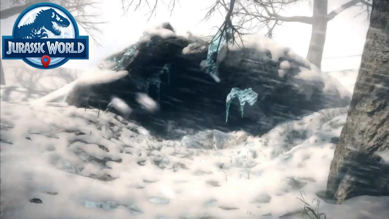 The Ice Age Cave | Jurassic World Alive | Update 2.20 Creature Teaser ...