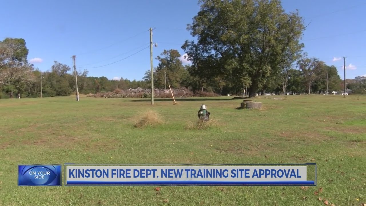 Kinston fire department looking at new training site - YouTube