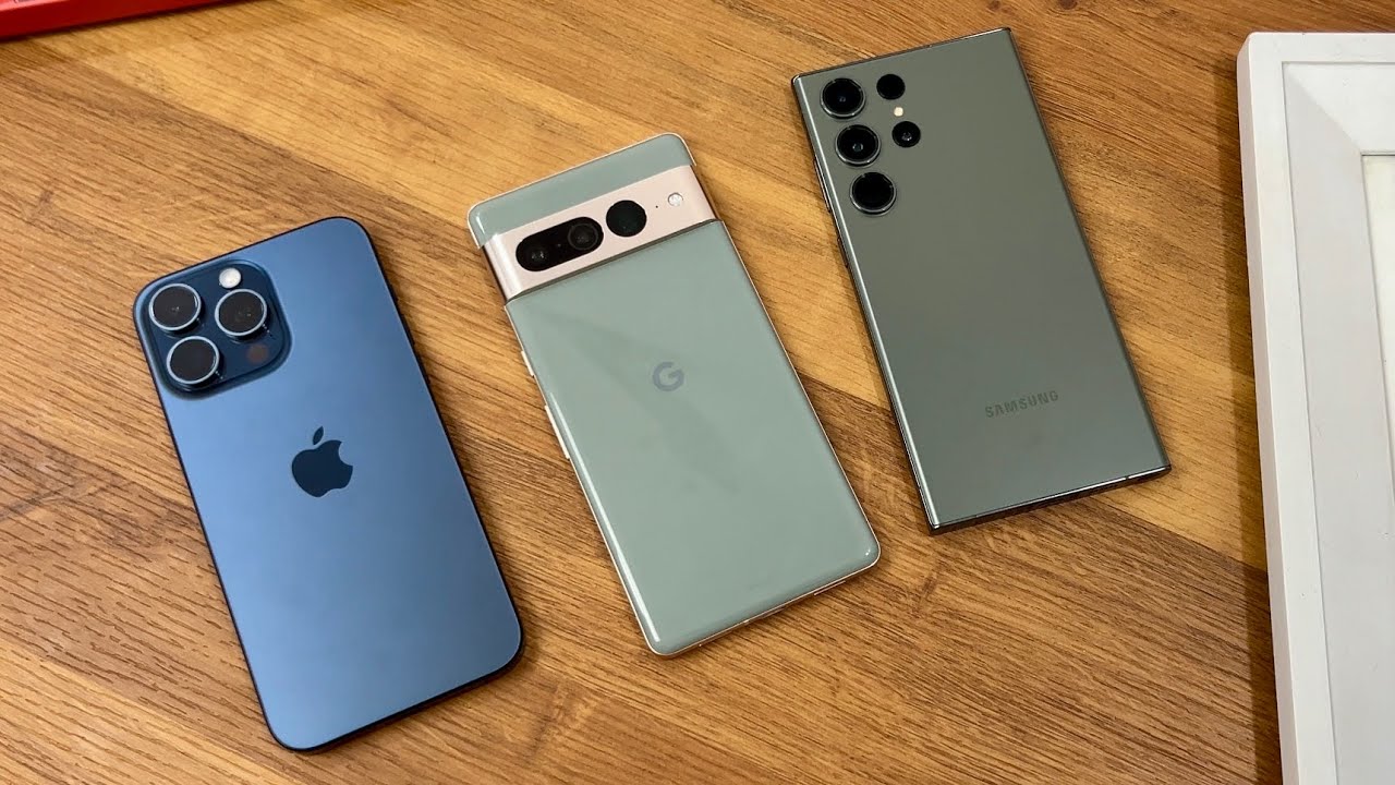 Apple iPhone vs Google Pixel vs Samsung - Phone Design Comparison ASMR ...