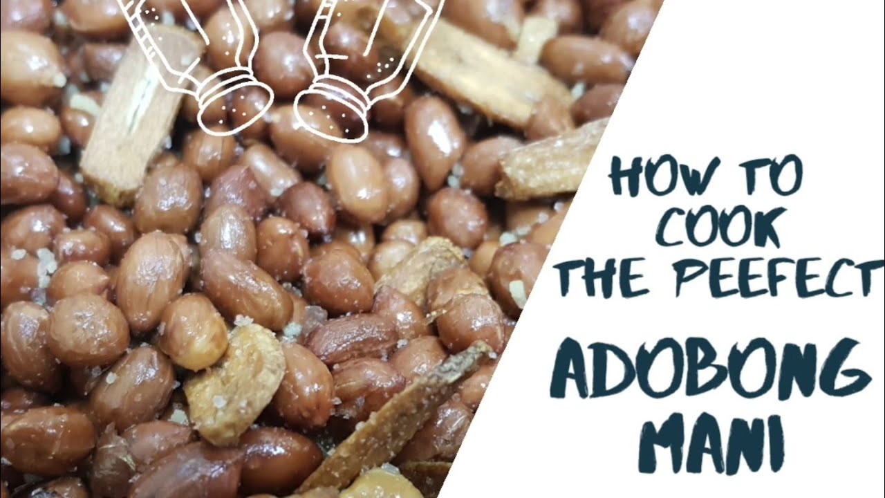 Cooking Vlog #5: The Perfect Adobong Mani Recipe - YouTube