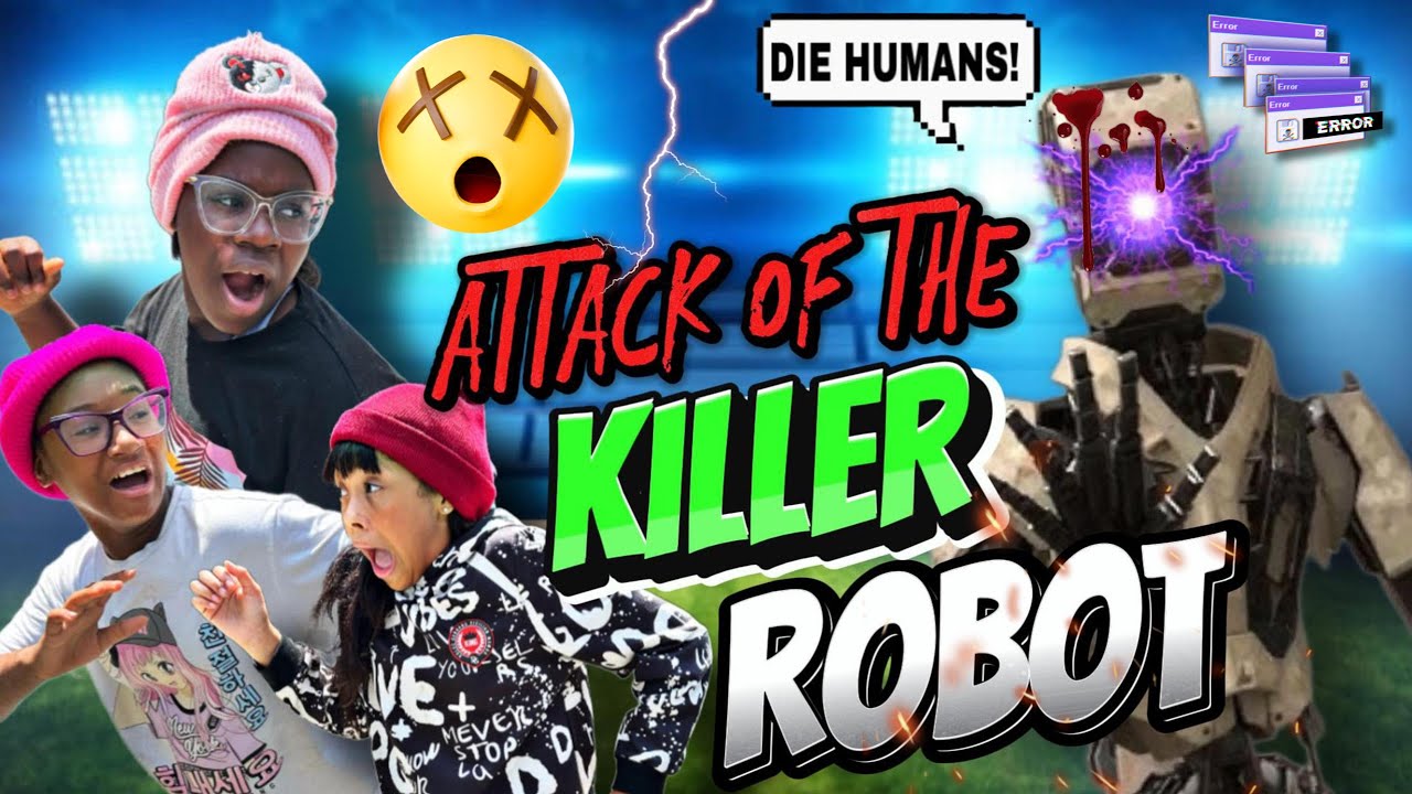 Killer Robot Attacks Bully's friends - YouTube