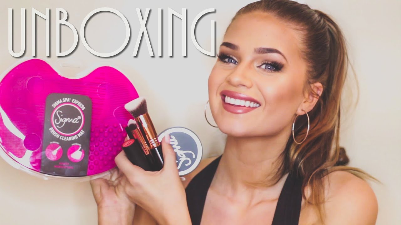 My First Makeup Unboxing - From Sigma Beauty | Helena Reynis Makeup ...