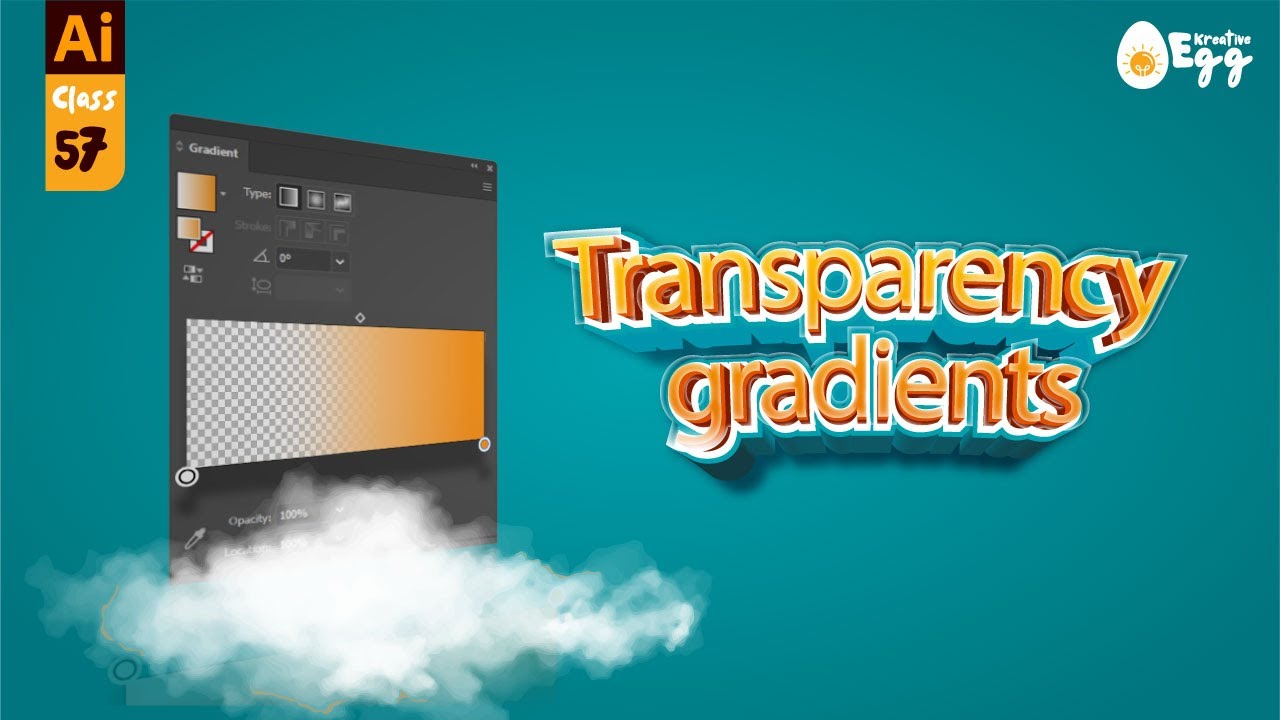 Gradient কালার কে Transparent করবেন যেভাবে | Transparency and gradients ...