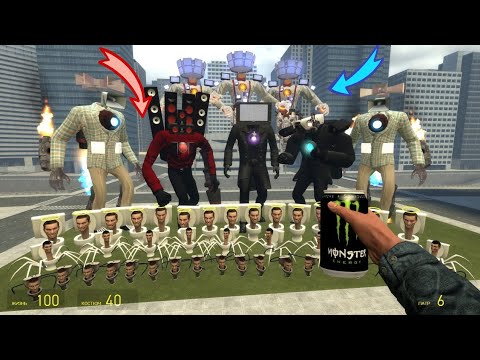 NEW MK2 SKIBIDI ARMY MECHA TV MAN V2.0 VS SKIBIDI TOILET ARMY & AND ...