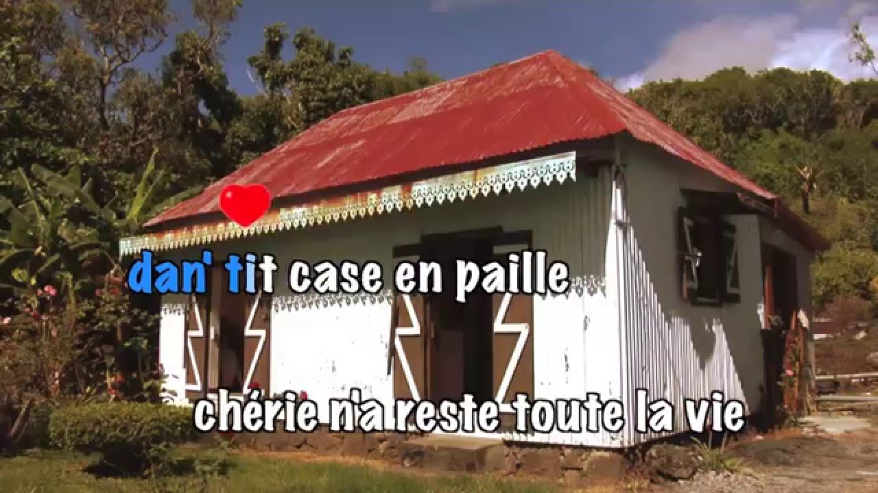 P'tit case en paille - karaoké - YouTube