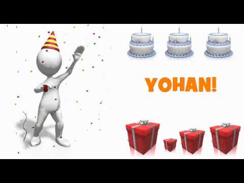 ¡FELIZ CUMPLEAÑOS YOHAN! - YouTube