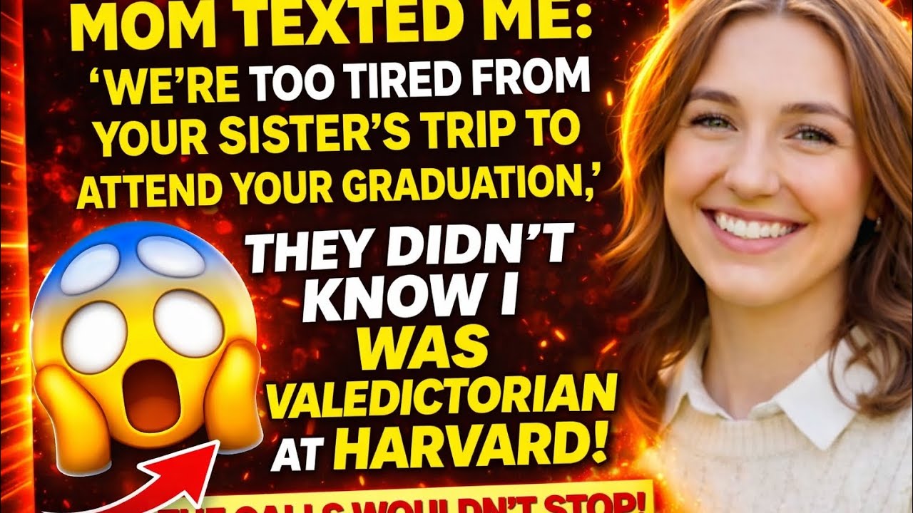 My Parents Skipped My Graduation… They Didn’t Know I Was Harvard’s ...