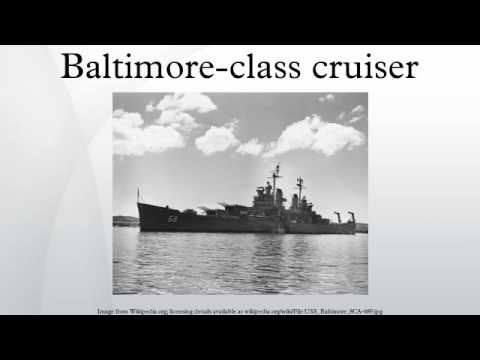 Baltimore-class cruiser - YouTube